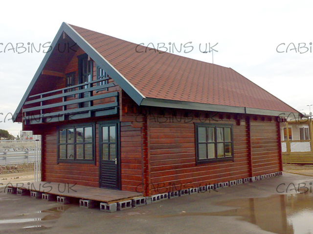 Lodge - 6m x 9m Bedroom Log Cabin - Cabins UK