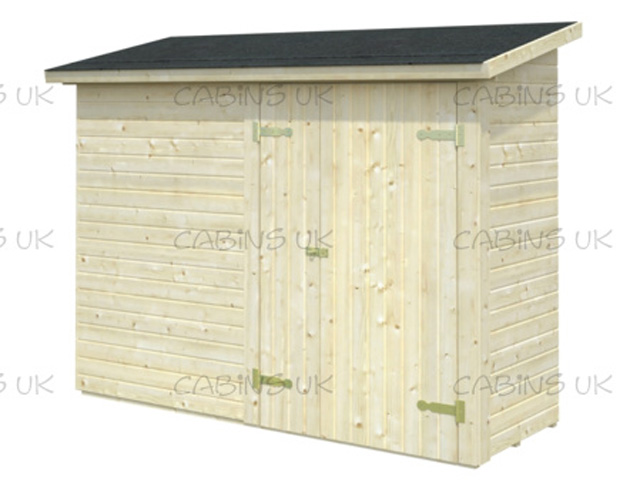 Storage 1 - 2.34m x 0.95m Posh Shed - Cabins UK