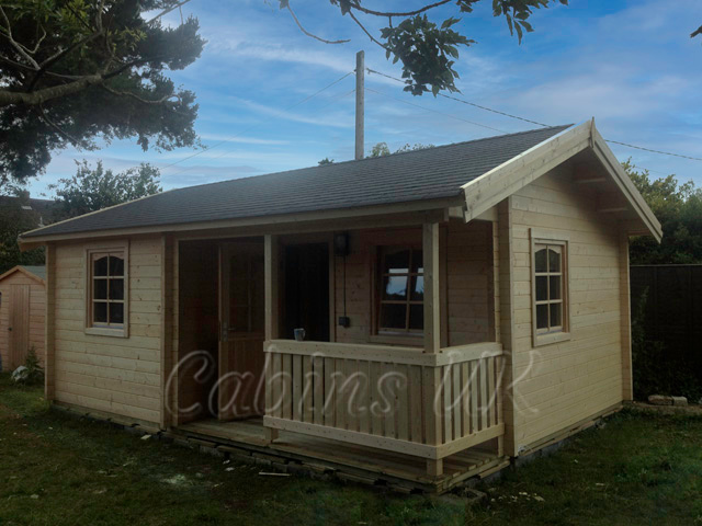 Foxx - 6.2m x 4.7m Log Cabin - Cabins UK