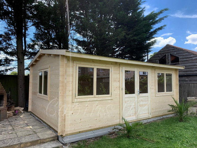 Milo - 6m x 4m Log Cabin - Cabins UK