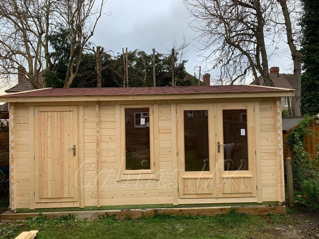 New Age - 6m x 4m Log Cabin - Cabins UK