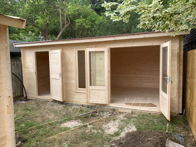 New Age - 6m x 4m Log Cabin - Cabins UK