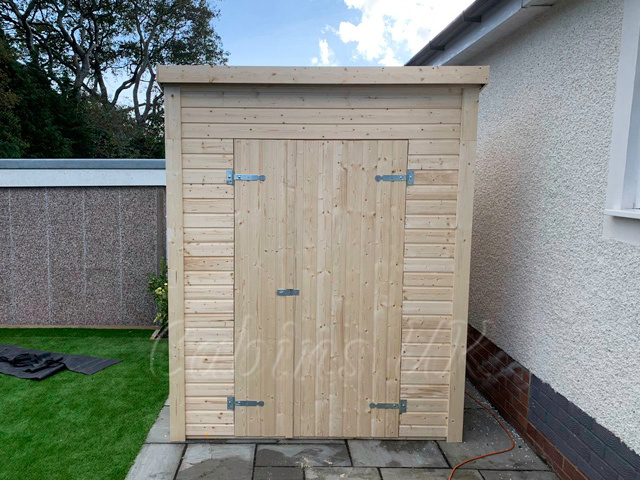 Storage 2 - 1.8m x 1.7m Posh Shed - Cabins UK